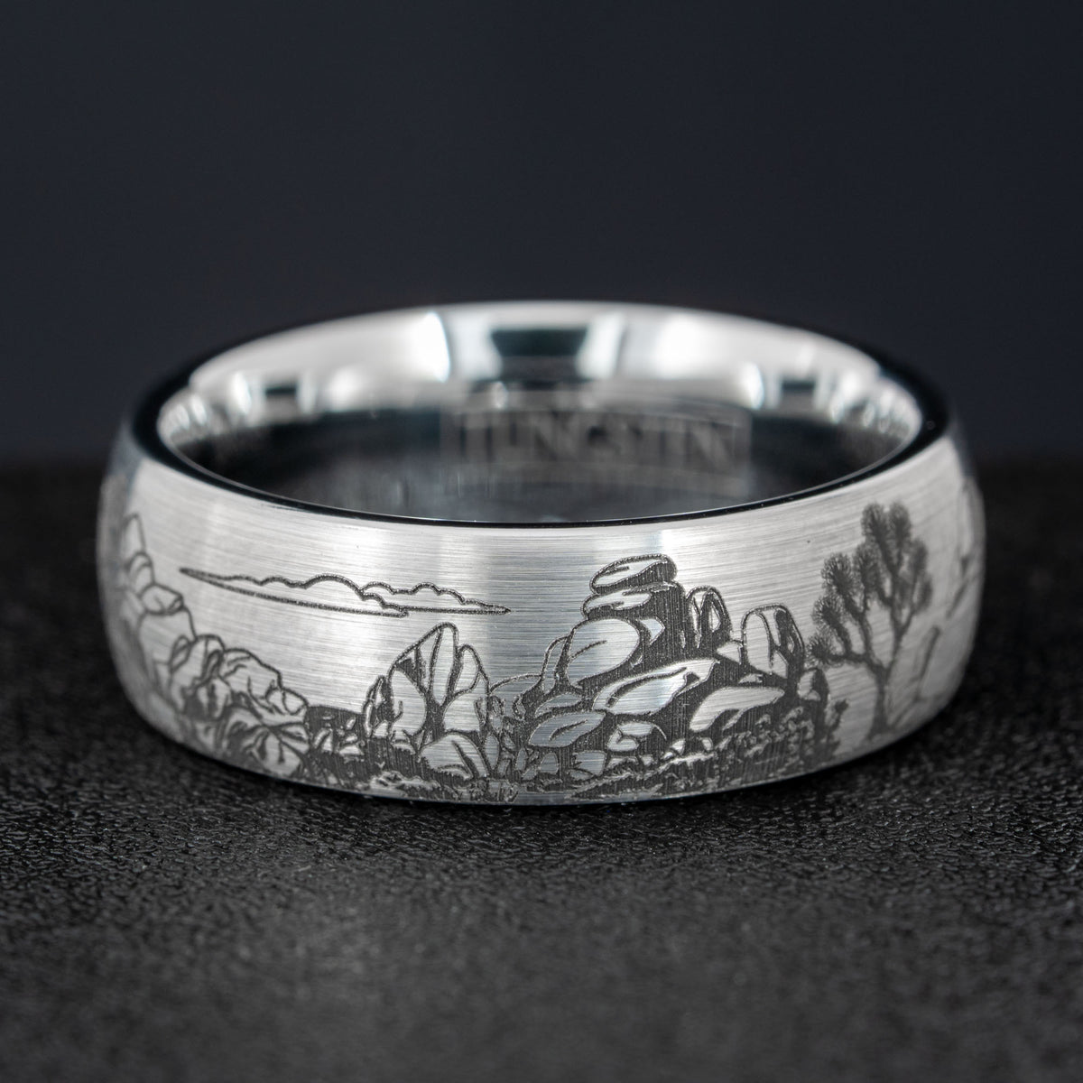 Unique Mountain Wedding Rings | Honest Hands Ring Co