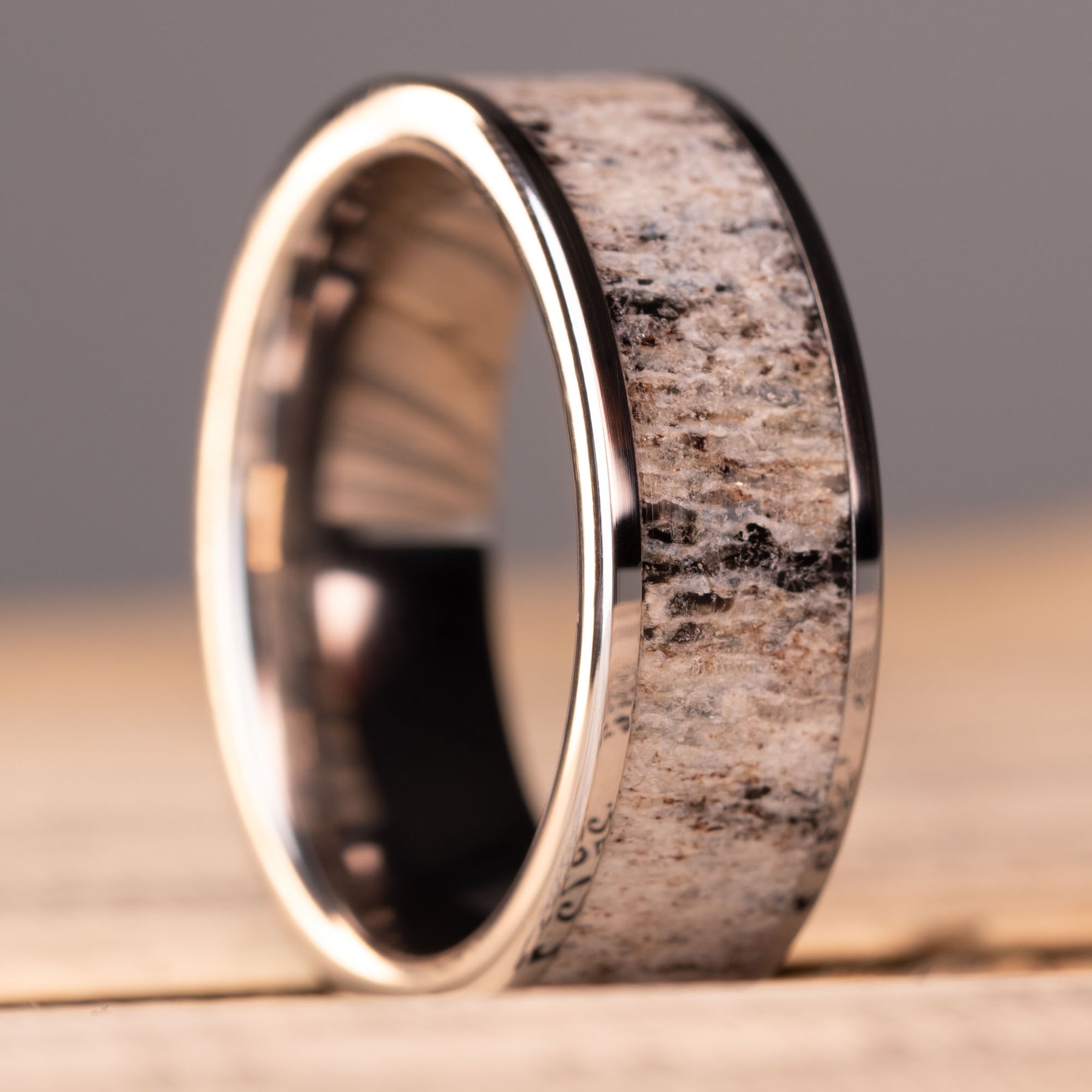 Custom Antler Wedding Rings | Honest Hands Ring Co